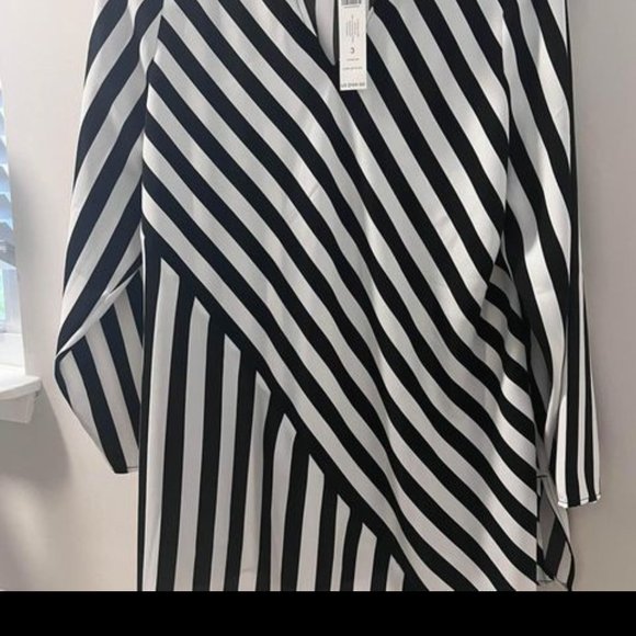 Chico's | Tops | Nwt Chicos Striped Tunic | Poshmark